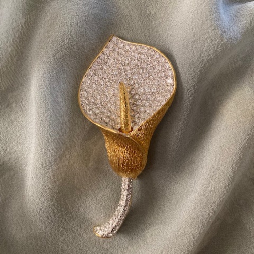 Nolan Miller Calla Lilly Brooch - Gem